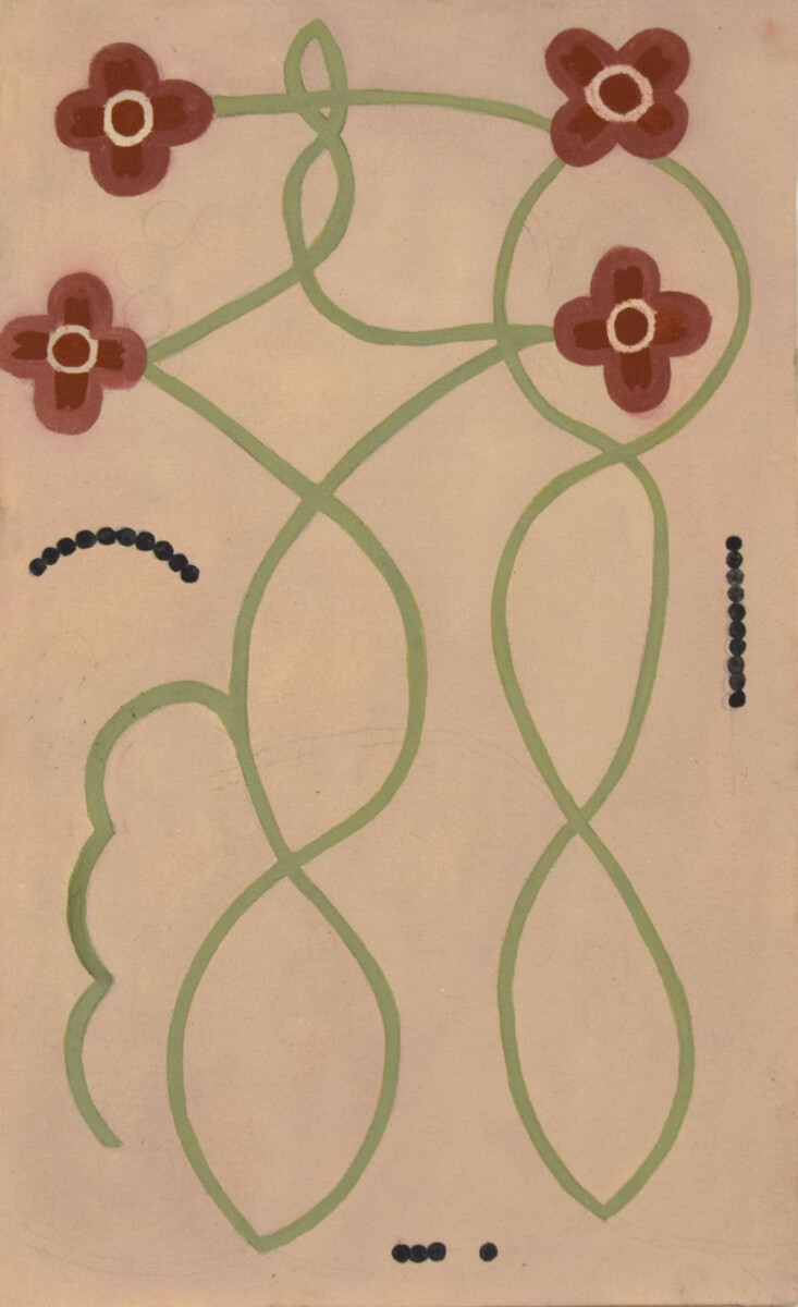 PAULINA SILVA CHALA — Dibujo de flor, no flor II